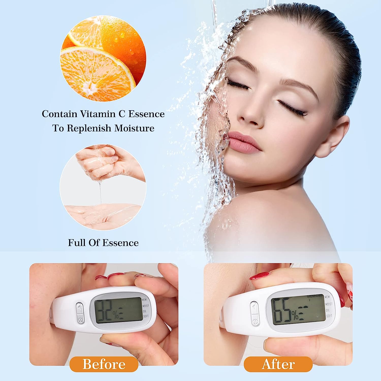 Moisturizing, darkening, and rejuvenating paper mask from avocado and ...