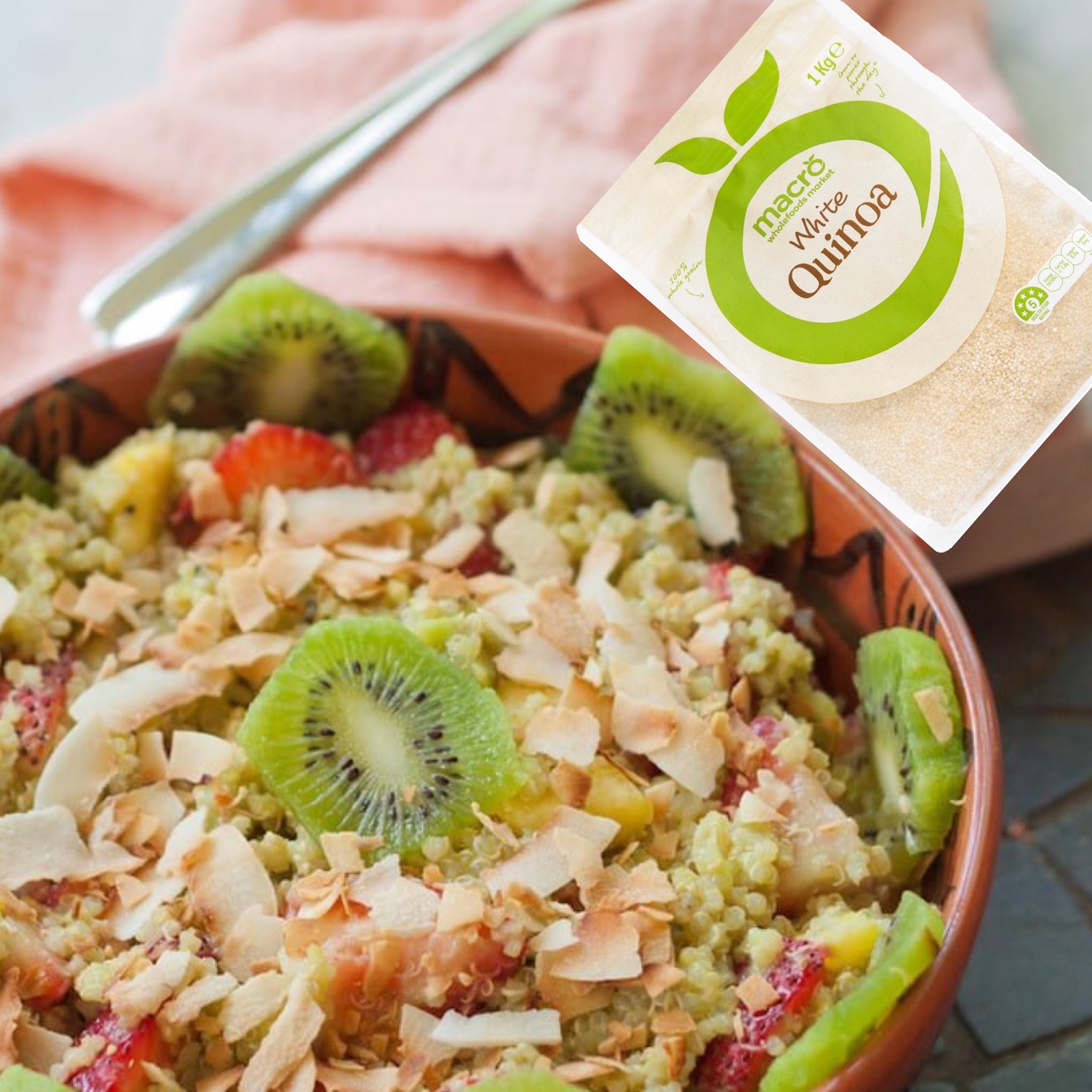 Nutritious Australian quiona white macro quinoa 1kg pack Healthy Care ...