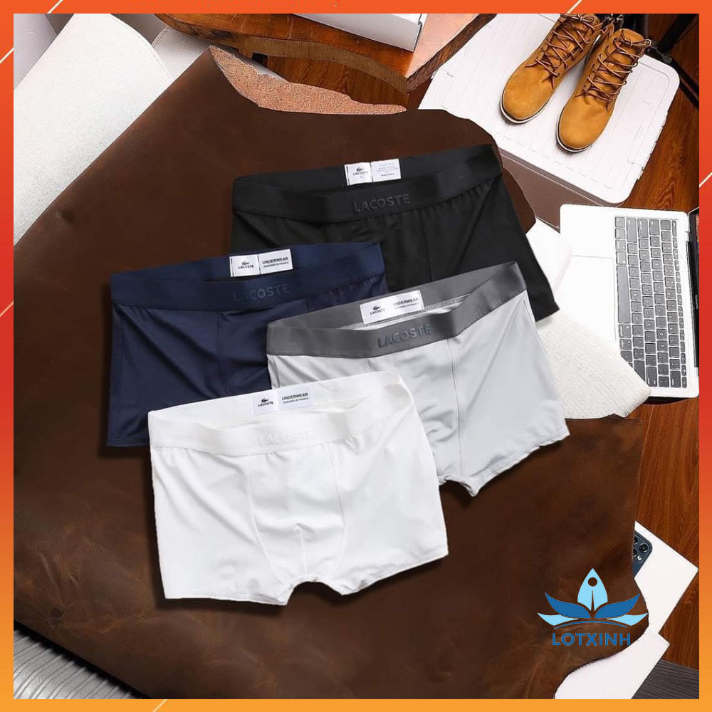 Combo of 4 Men's Boxer Pants, High Quality Elastic Men's Thong ...