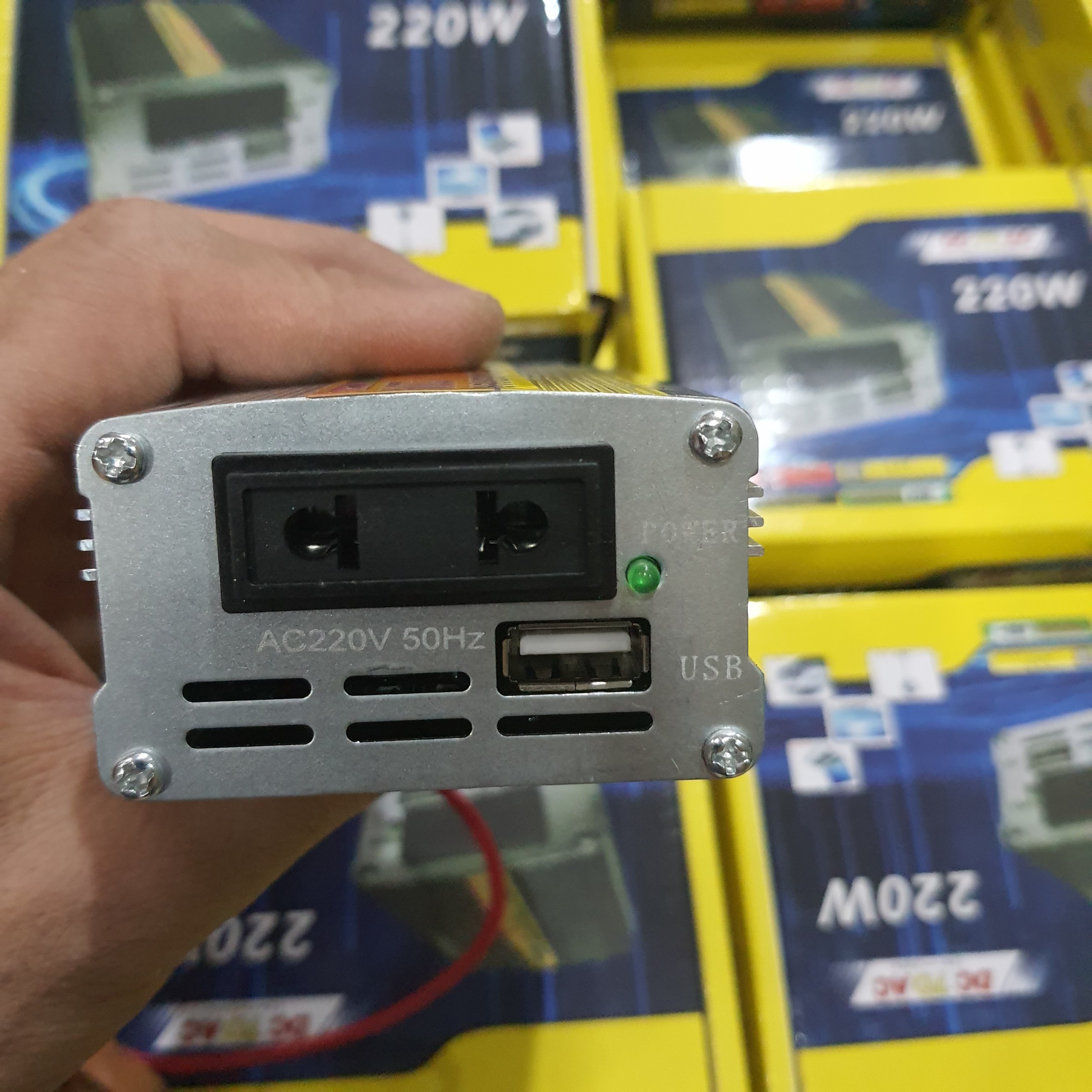 12v power adapter, 12V to 220V inverter, GOOD TYPE, enough capacity ...