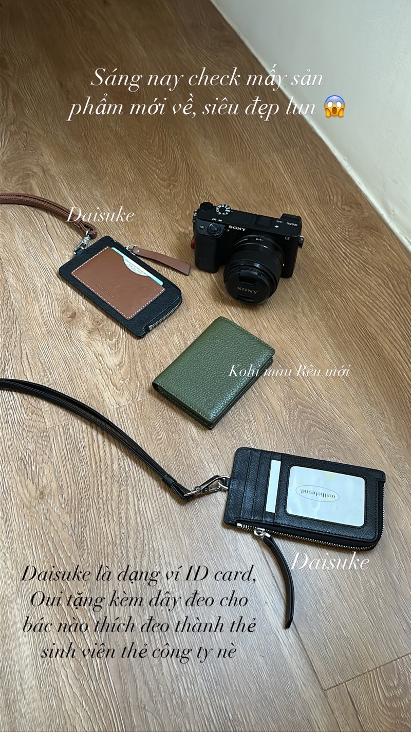 Daisuke ID Wallet - ID Wallet for Money & Cards - Exclusive Design of ...