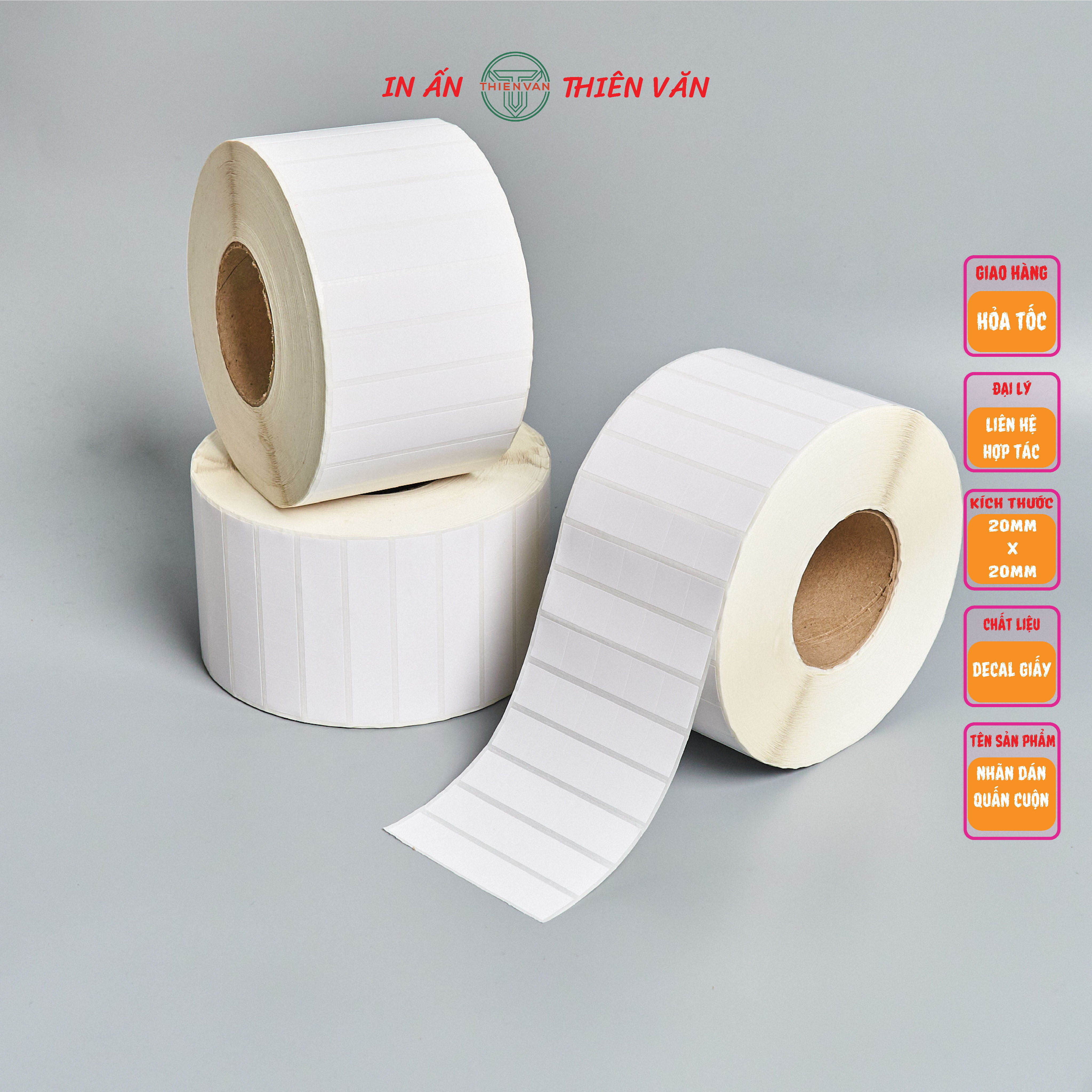 Horizontal 20mm x Vertical 20mm x 5 Horizontal Stamps - White Wrapped ...