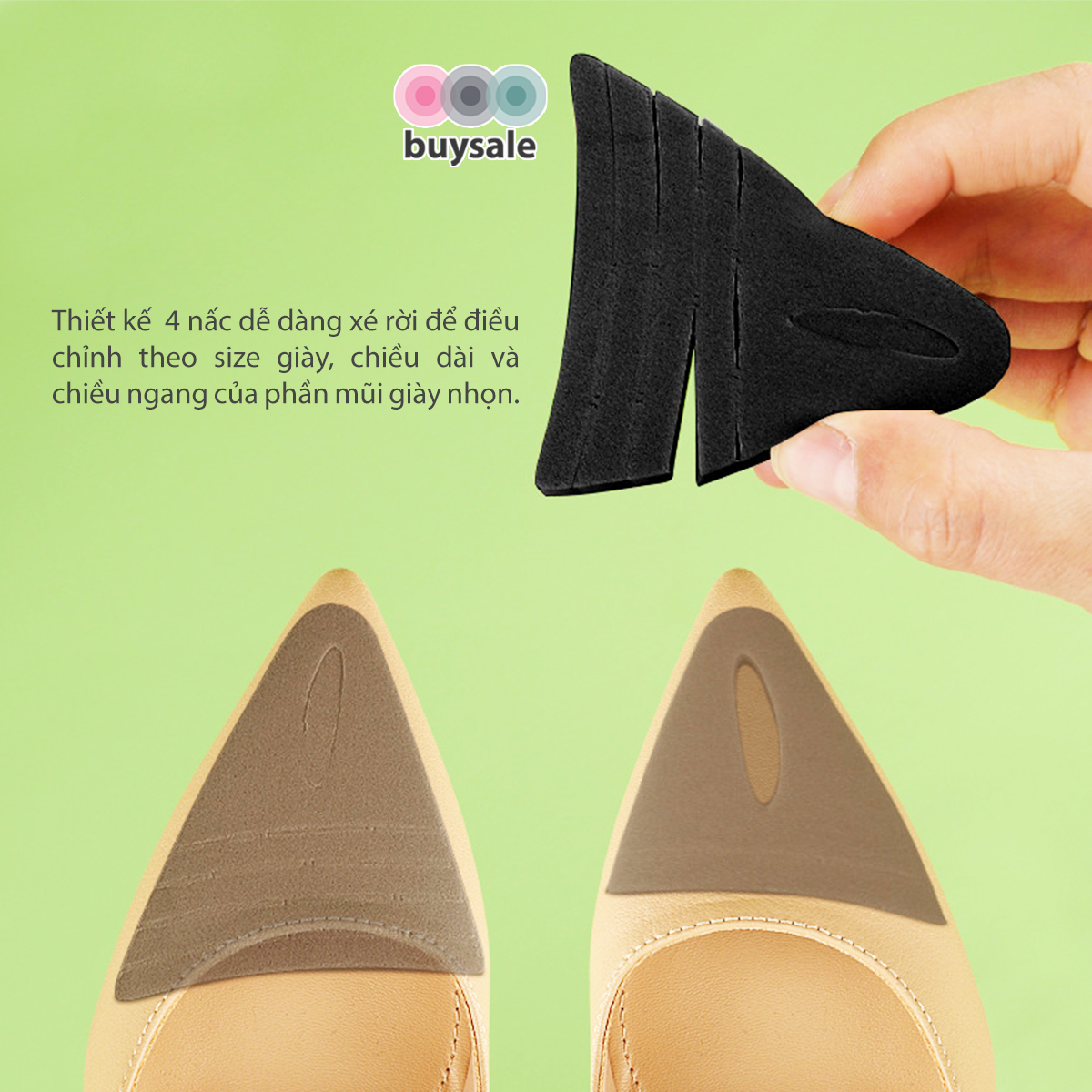 Soft rubber shoe insoles used to wear pointed toe high heels to protect ...