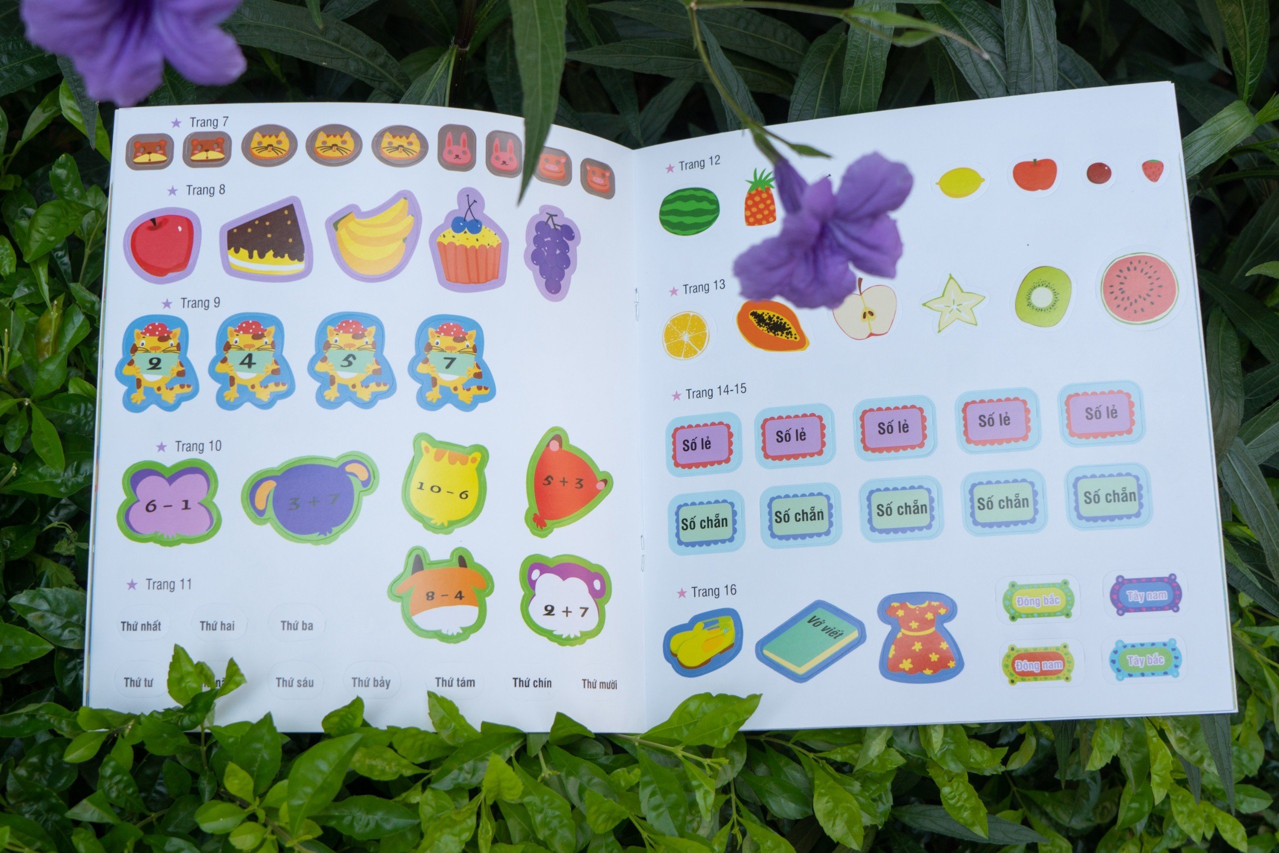 Book - Creative stickers to develop IQ and EQ for children 3-6 years ...