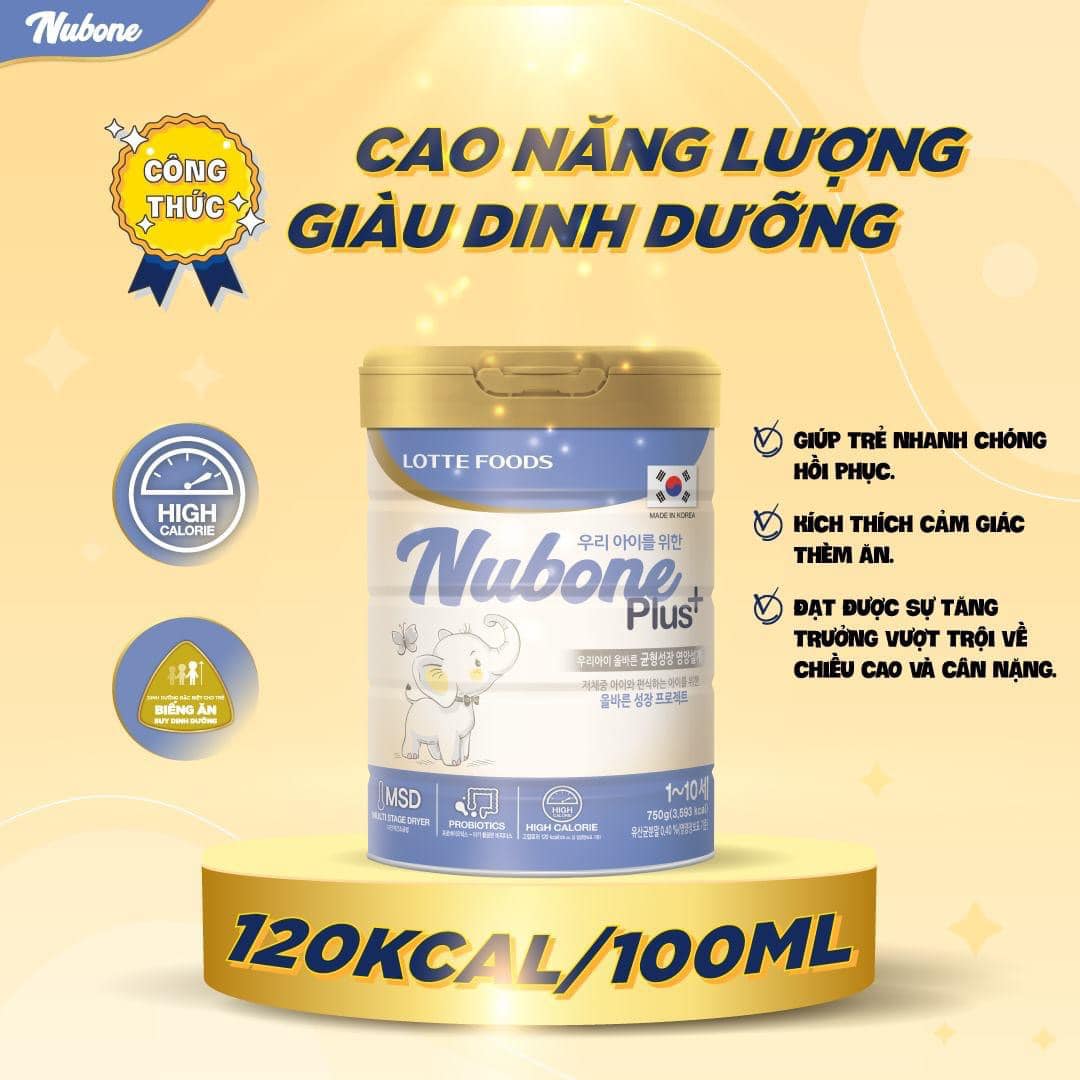 [BIG GIFT] Nubone Plus+ Milk, Step 1, Step 2. High-energy milk supports ...