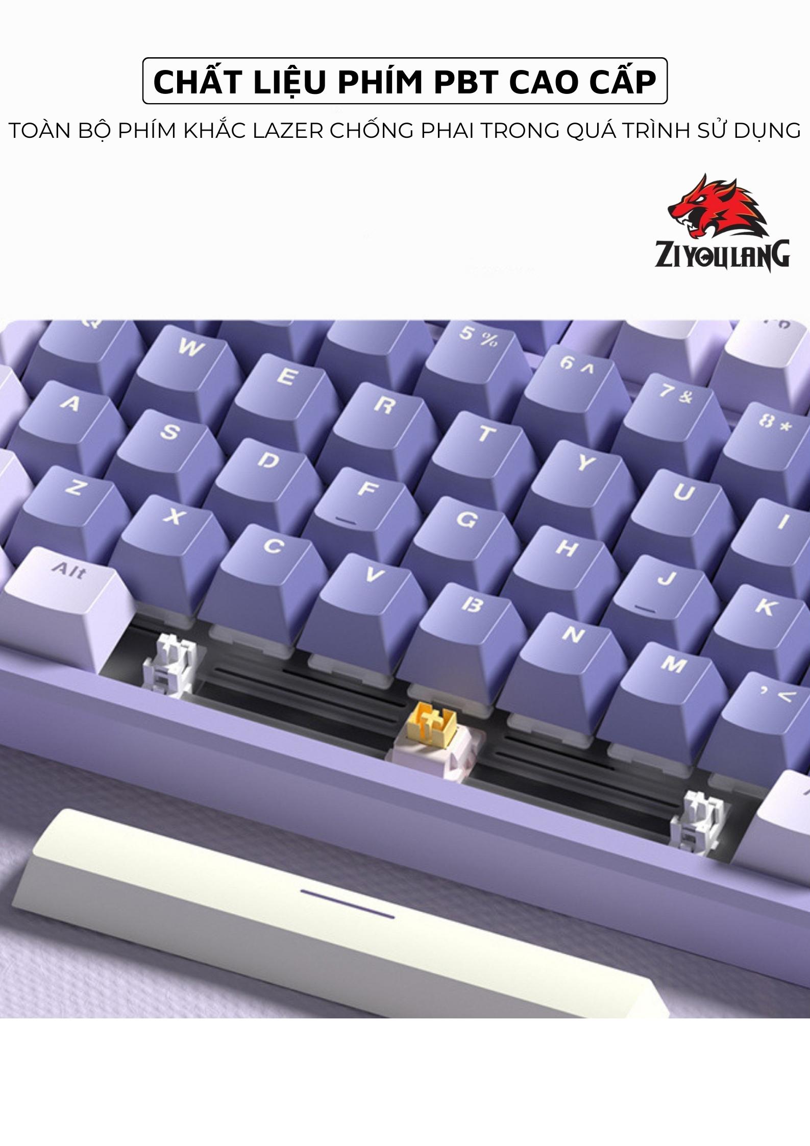 Ziyoulang X87 LED Pro Gaming Computer Mechanical Keyboard Extremely ...