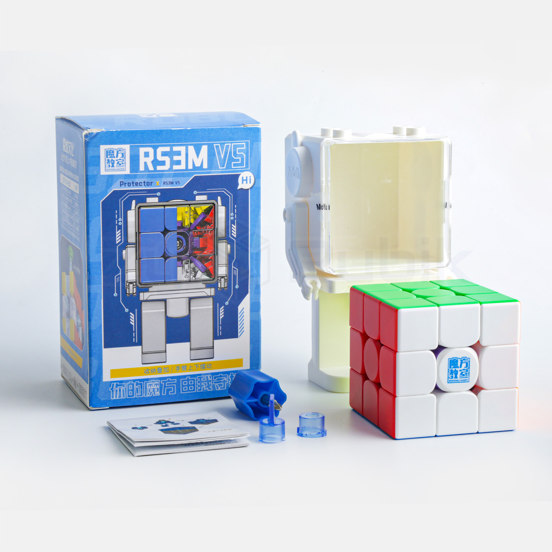 Rubik 2023 Moyu Rs3m V5 5 Magnetic / Maglev / Ballcore UV Version With ...