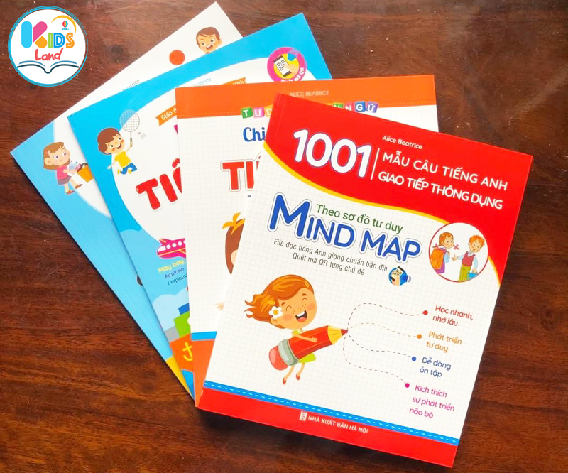 Book Combo of 4 Books to Help Children Learn English According to Mind ...