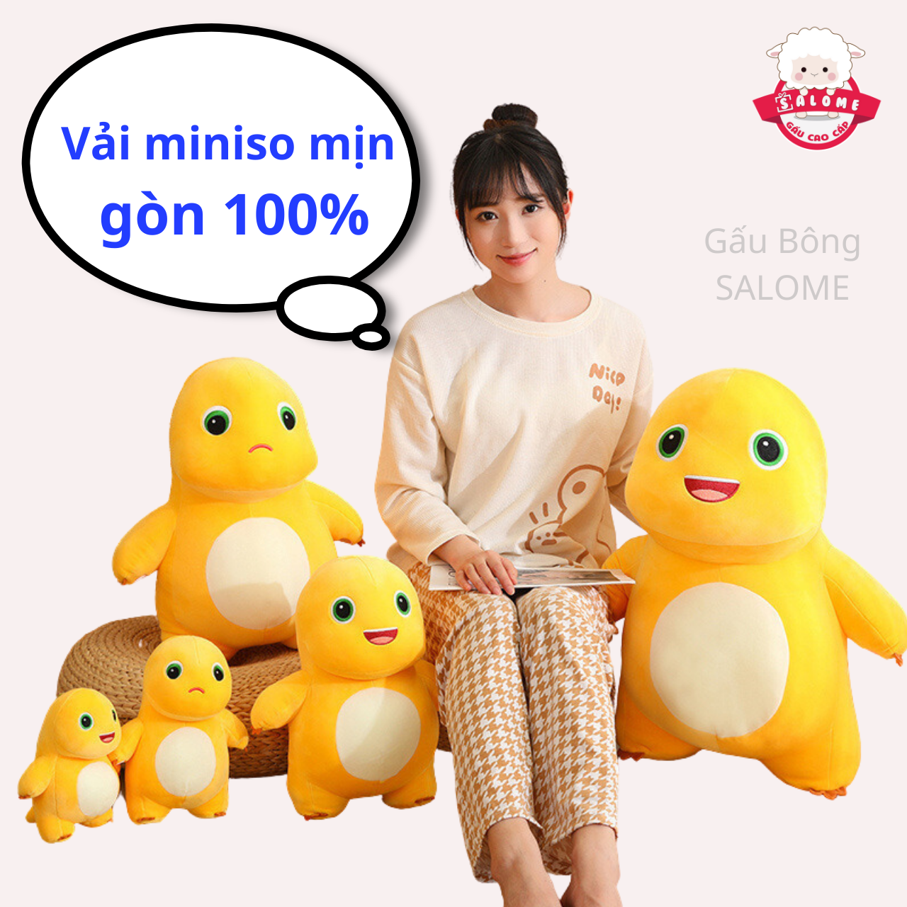 Yellow, Blue, Pink Milk Dragon Teddy Bear Standing 35cm Super Soft ...