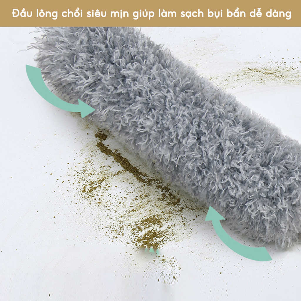 JYoohome Ceiling Brush with Adjustable Length Up to 2.5m Ceiling Brush ...