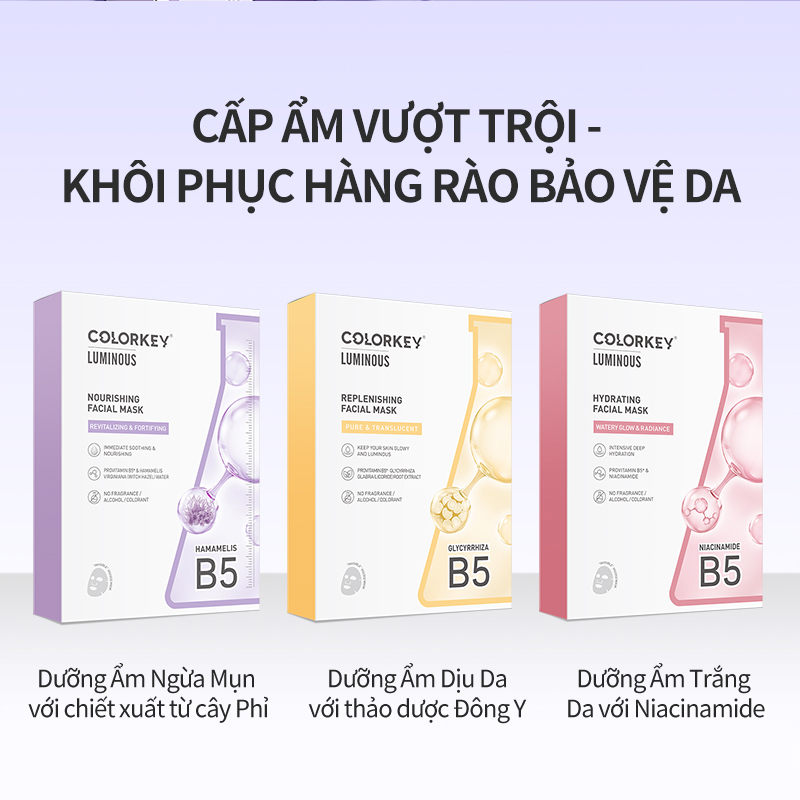 Colorkey Luminous B5 Moisturizing Mask 25ml | Shopee Philippines