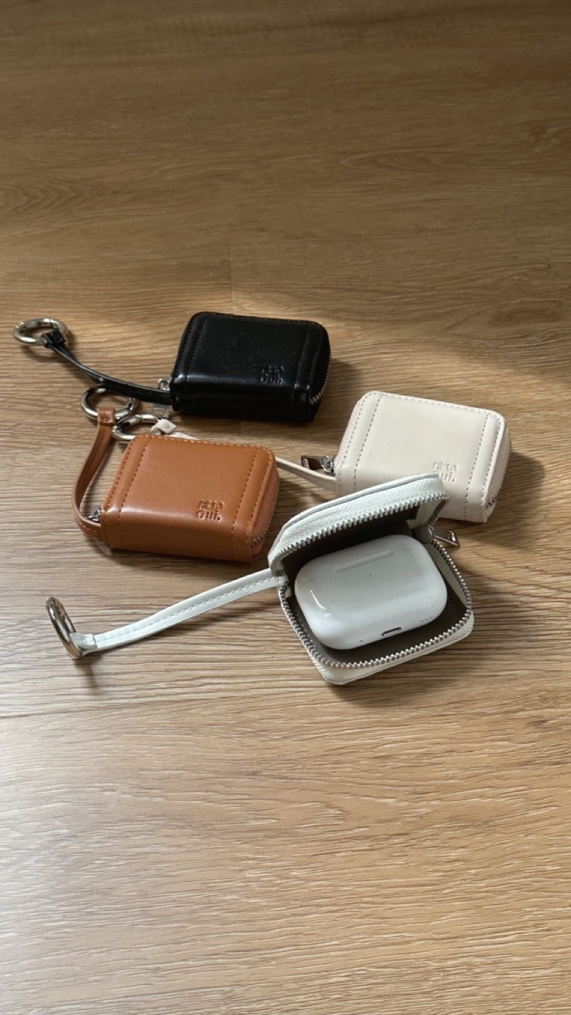 Hachi Airpod Pouch - Genuine Leather Airpod Mini Bag (Ouithebrand ...