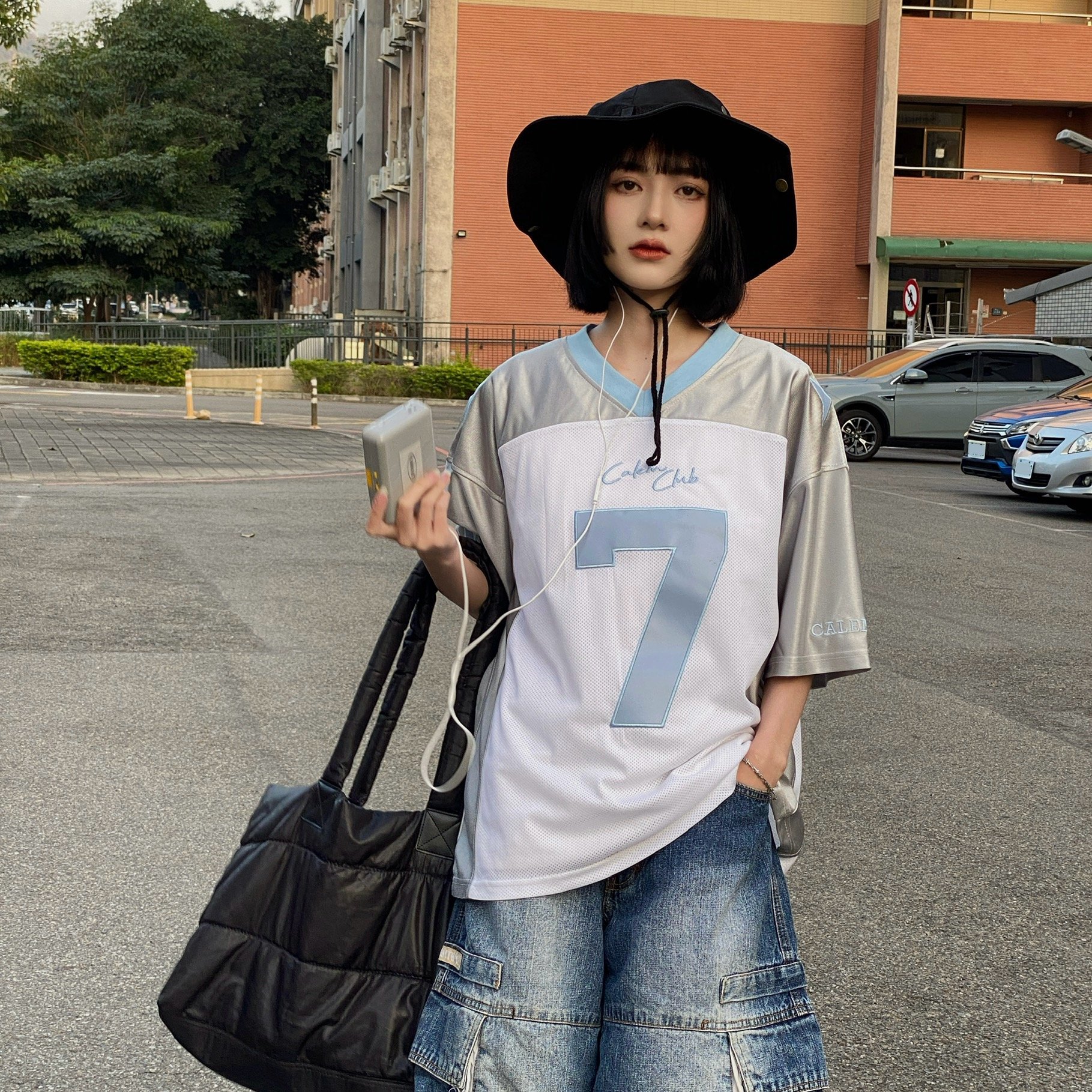 EMBROIDER SEVEN Football Sports T-shirt No. 7 Jersey Calem.Club form ...