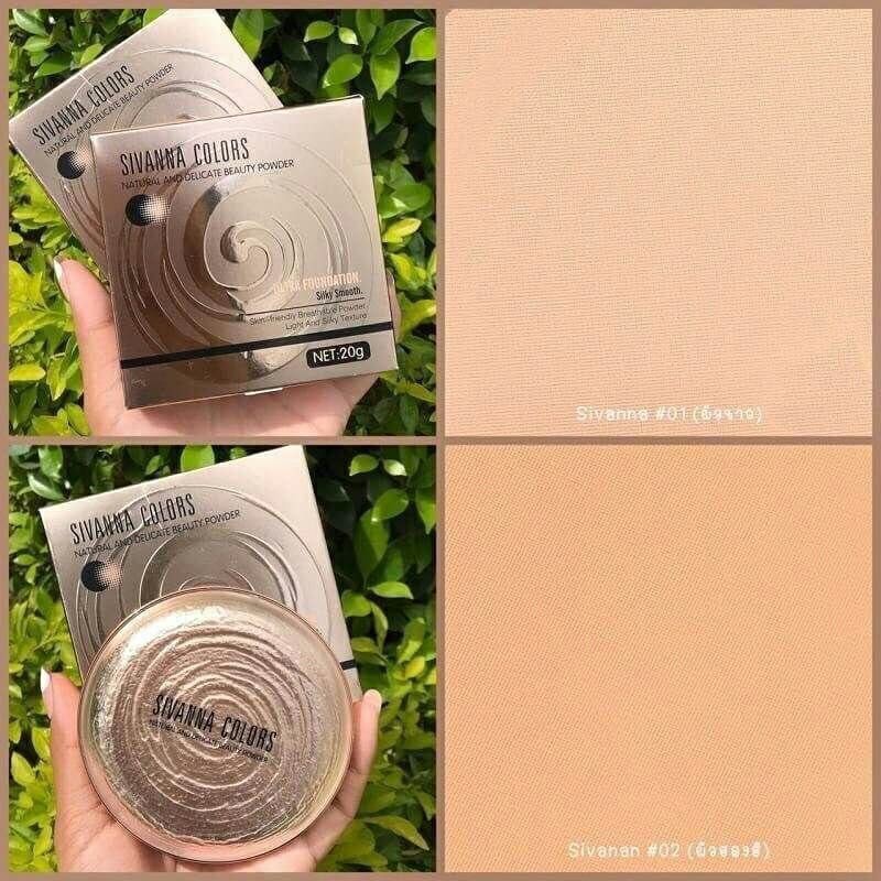 Sivanna Colors Powder Thailand 20g Oil Control, Genuine Brightening ...