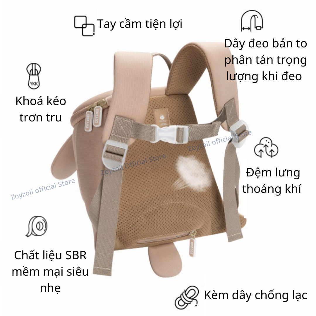 Zoyzoii backpack for children animals shaped toddler backpack shaped ...