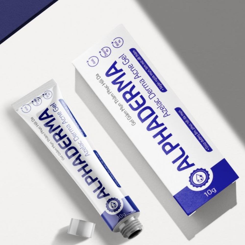 Alphaderma Azelac Derma Acne Gel 10g Helps Reduce Dark Spots and ...