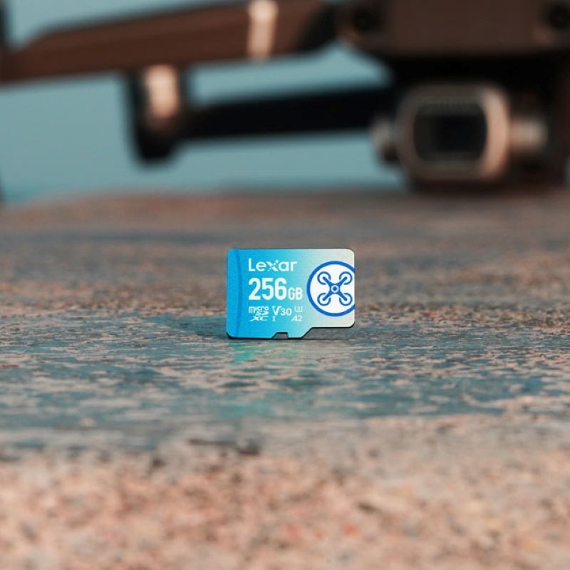 Microsdxc memory card 64GB/ 128GB/ 256GB Lexar FLY, save video with ...