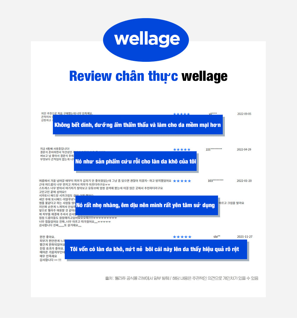 Wellage Real Hyaluronic Blue Ampoule Skin Recovery Essence 75ml ...