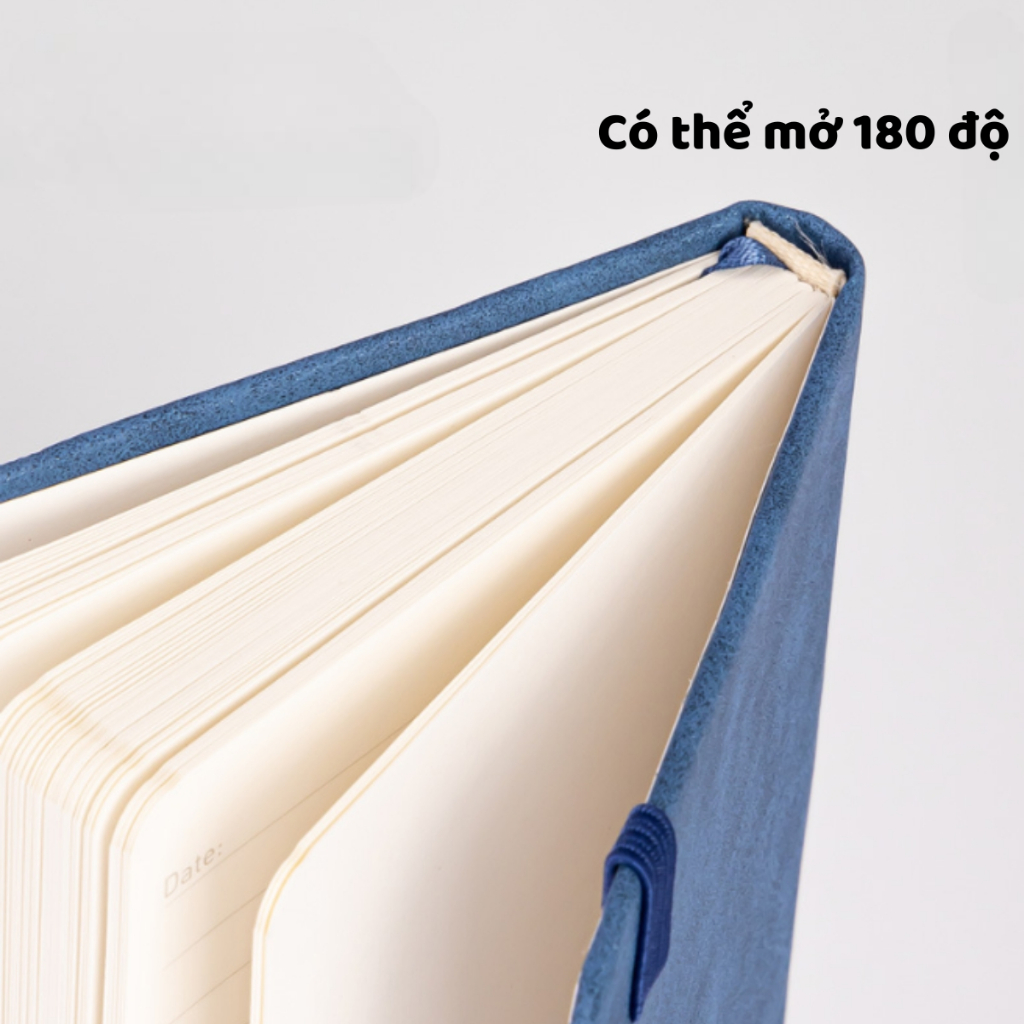 Mini notebook with PU leather cover and simple pattern A5/A6/A7 100 sheets 200 pages planner ...