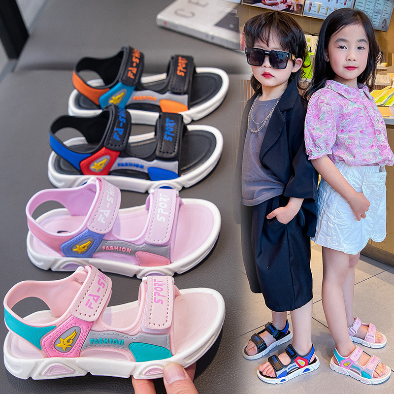 Elegant sandals for children to go to school and go out, beautiful 2024 ...