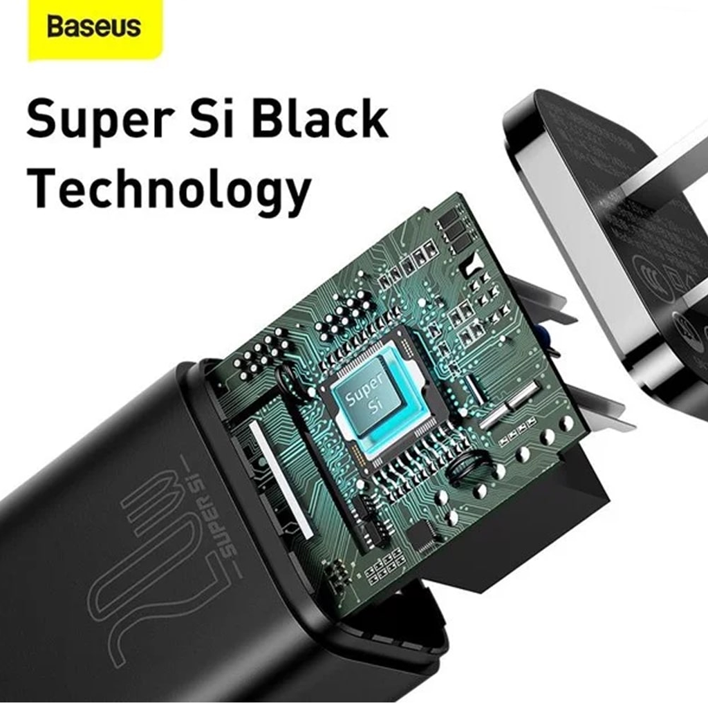 Baseus Super Si Explosion-Proof 20W Fast Charger for IP 14 8-X-10-11-12 ...