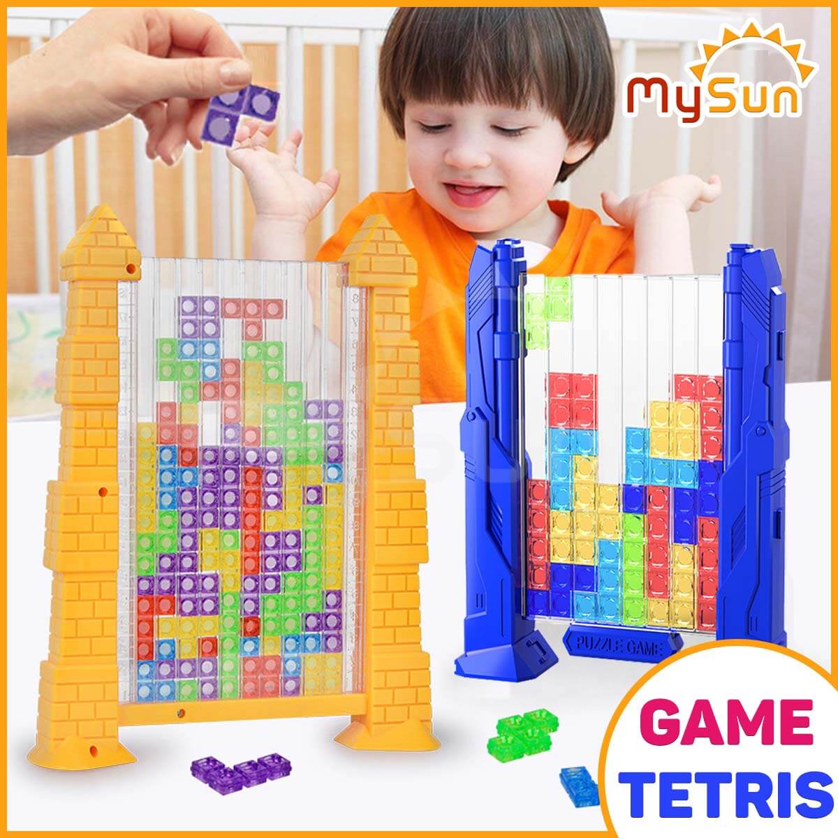 Tetris 3D Smart Magic Puzzle Set For Children To Assemble The Universe ...