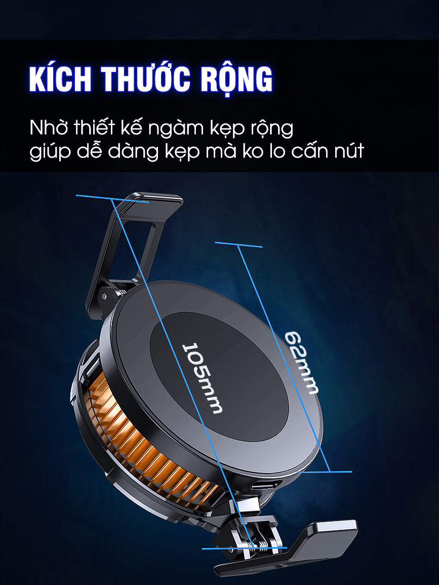 New generation MEMO CX07 cold clam gaming cooling fan freezes and ...