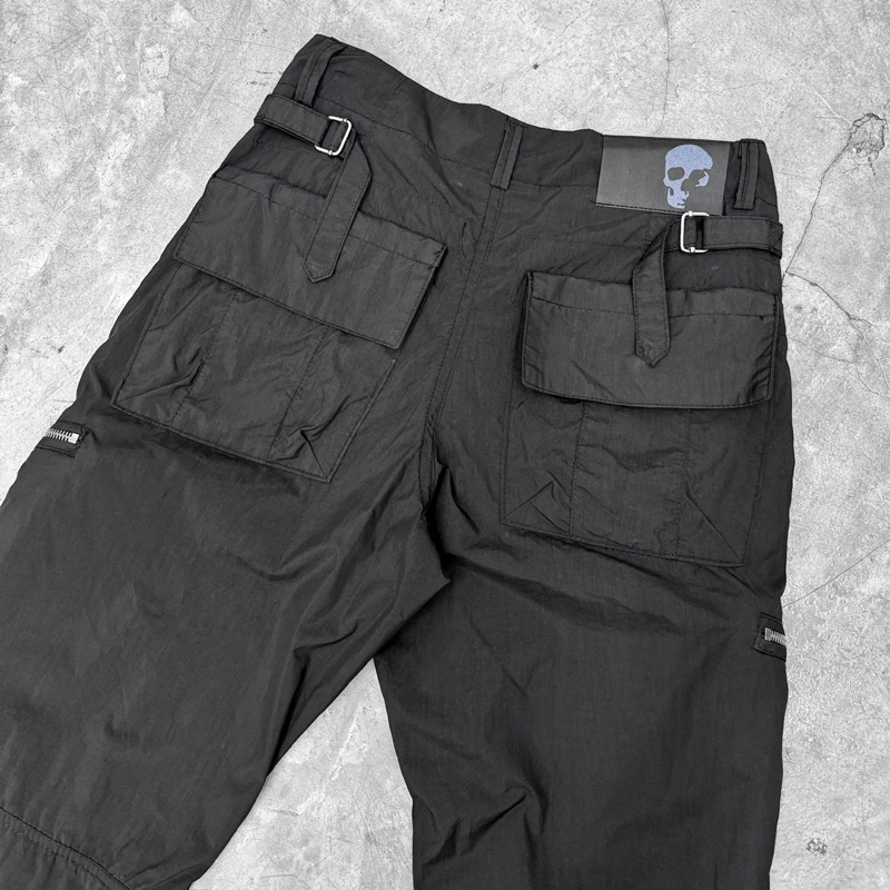 Whipworkshop Men's and Women's Straight-Leg Parachute Pants "Pocket ...