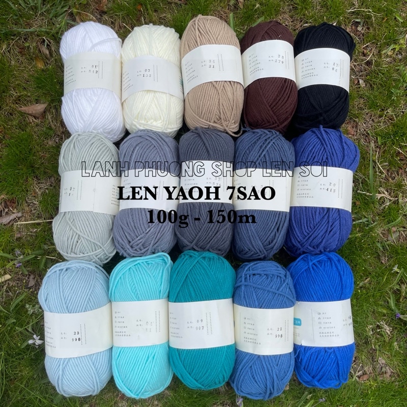 Yaoh 7Star Wool Roll 100g Large Yarn | Shopee Philippines