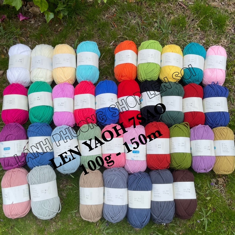 Yaoh 7Star Wool Roll 100g Large Yarn | Shopee Philippines