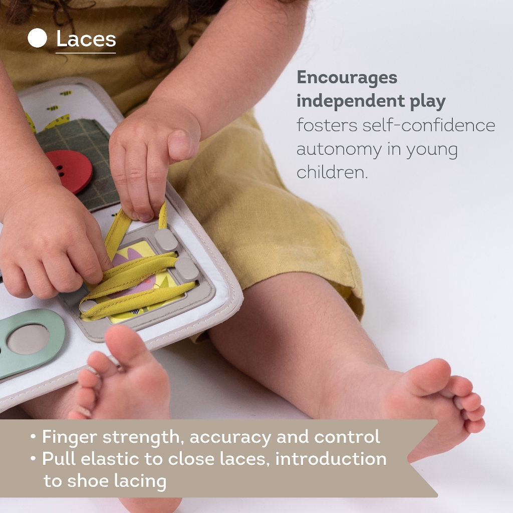 Busy Board Movement TOYS Includes 10 Small Activities - Helps Children ...