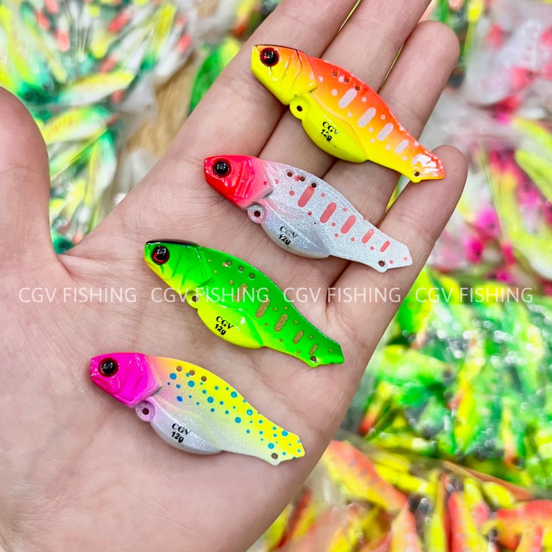 Orochi CGV Iron Fish Billet 8g, 10g, 12g Snakehead lure, Sop, Trap ...