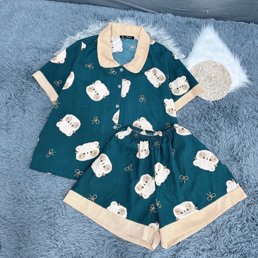 Bigsize basic women's pajama Set, easy to wear summer fashion soft and ...