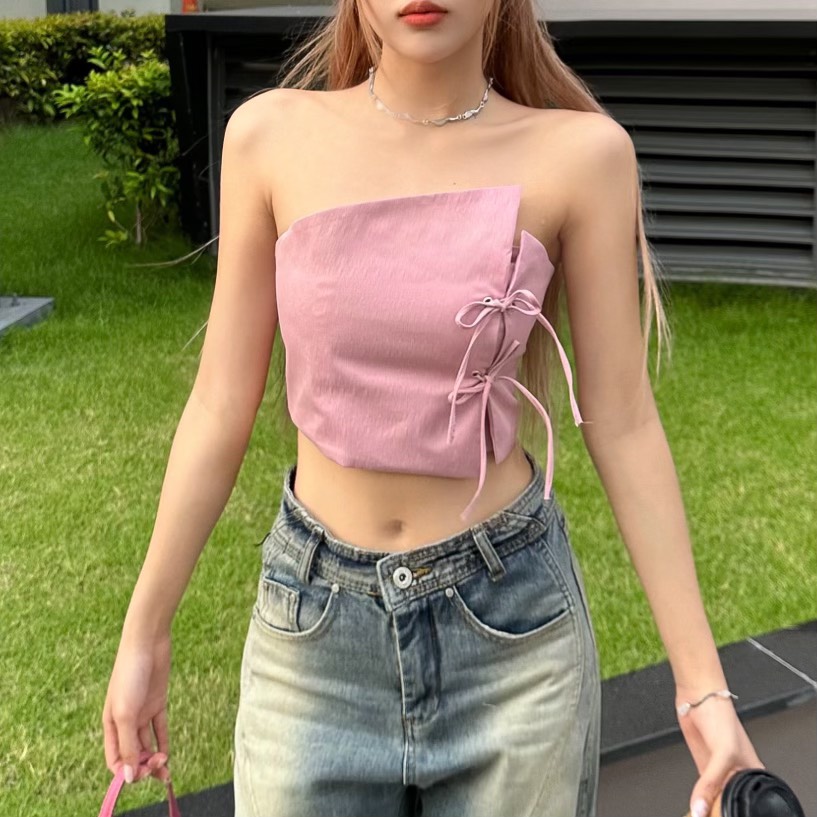 Designer tube top | CICI TOP - CLÉLIE | Shopee Philippines