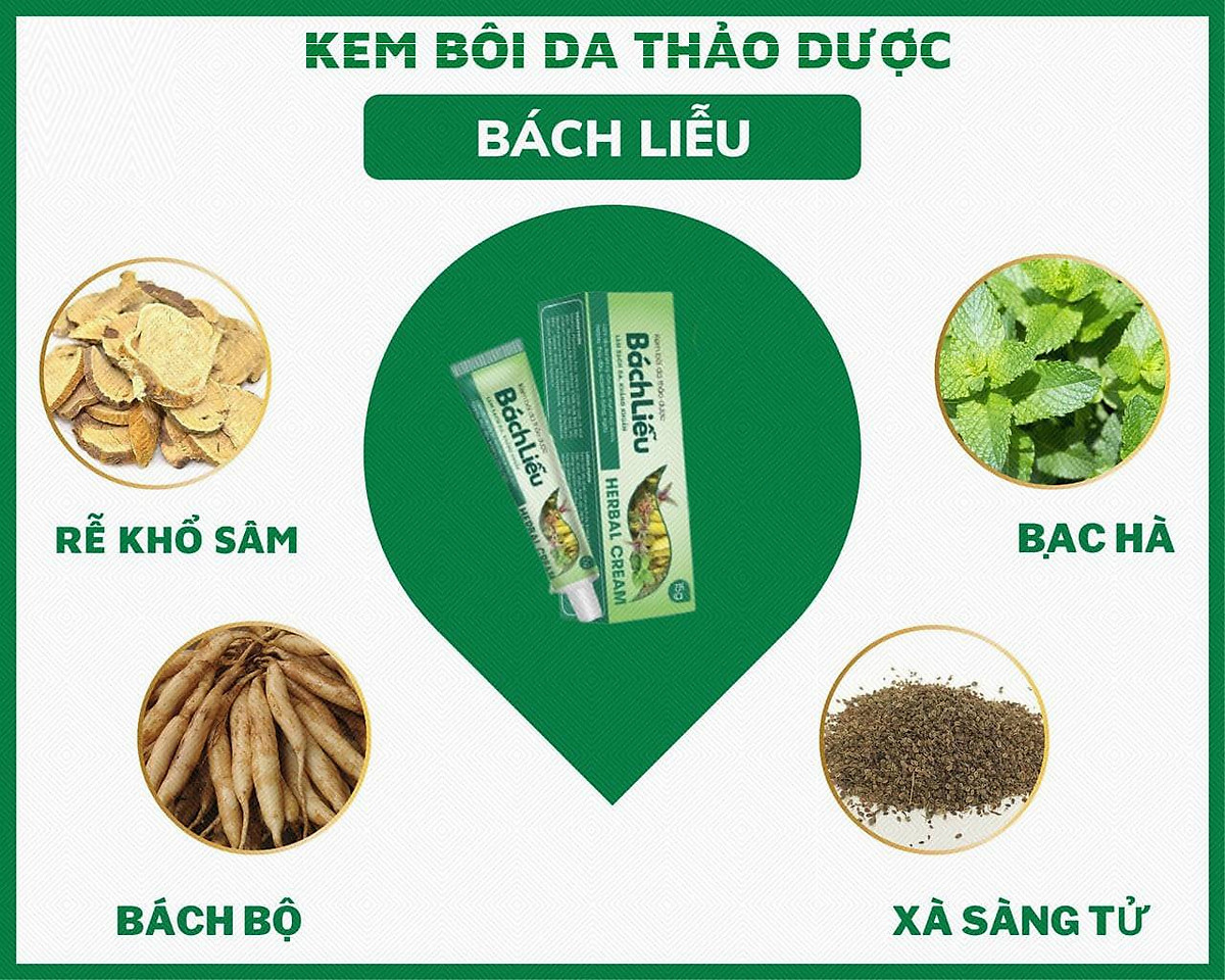 HAPUCO Bach Lieu herbal skin cream with natural ingredients to relieve ...
