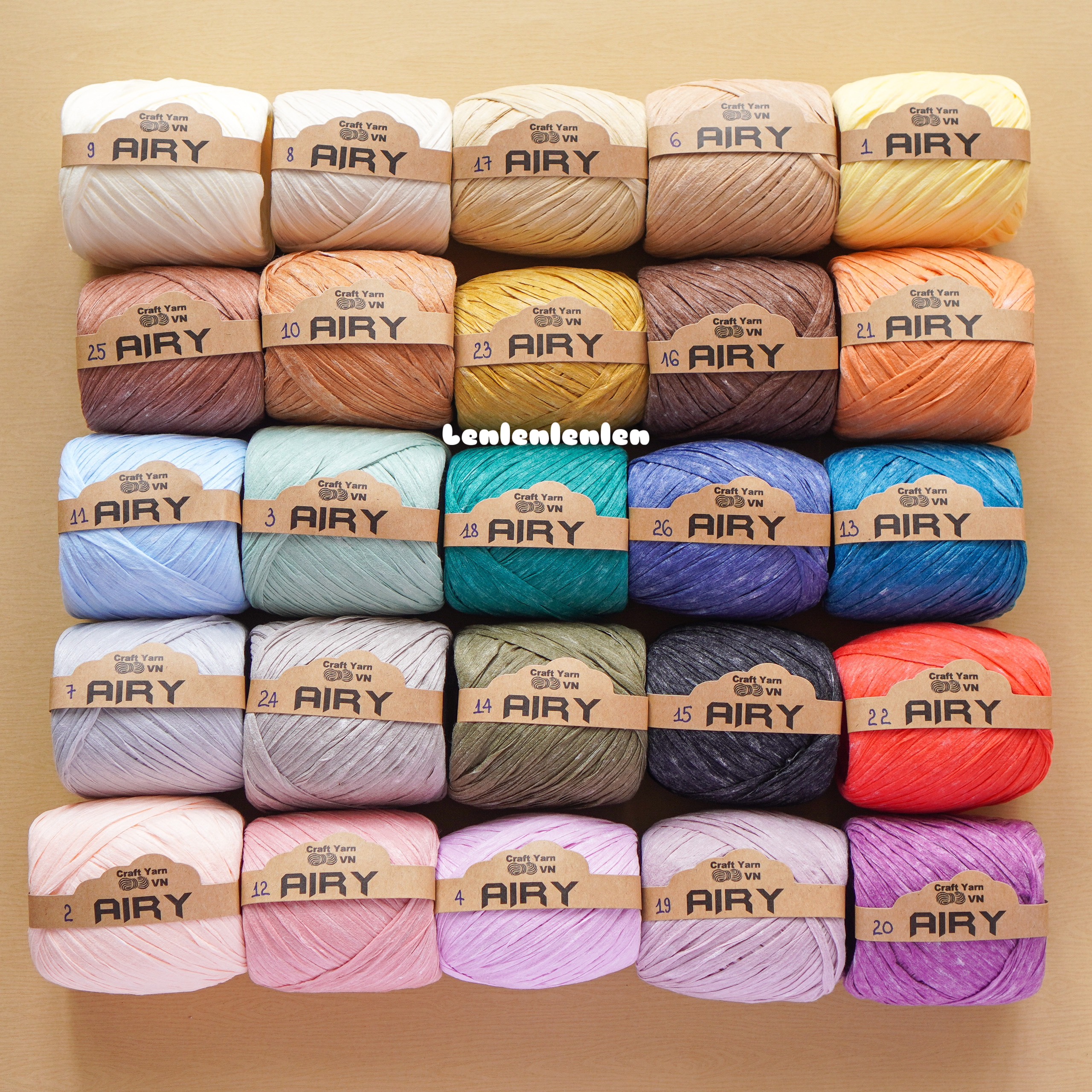 Yarn Airy Craft Paper Yarn - specializes in crocheting Bags/Summer Hats ...