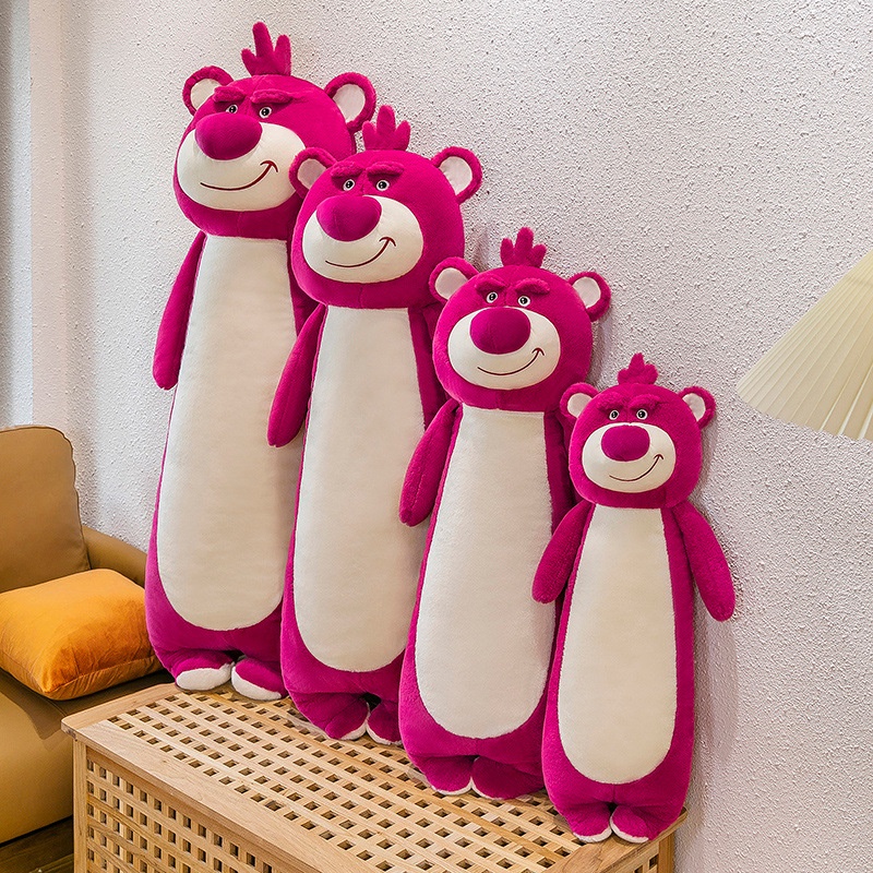Super cute lotso strawberry bear pillow, new model lotso strawberry ...