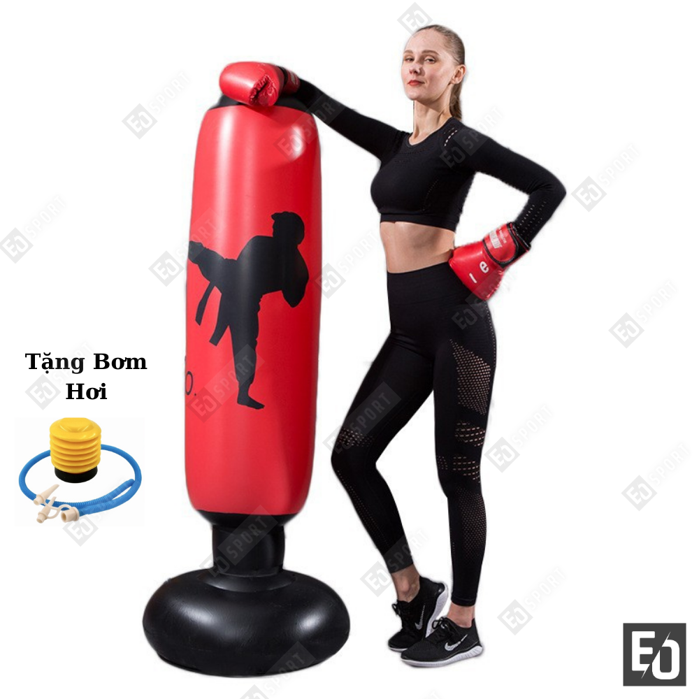 Boxing Punching Pole for Children and Adults Self-Standing Inflatable ...