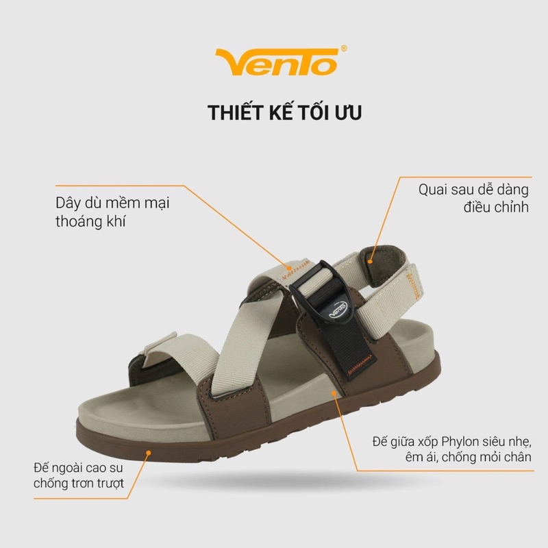 Genuine Vento sandals for men and women DEMETER SD12001 sandals for ...