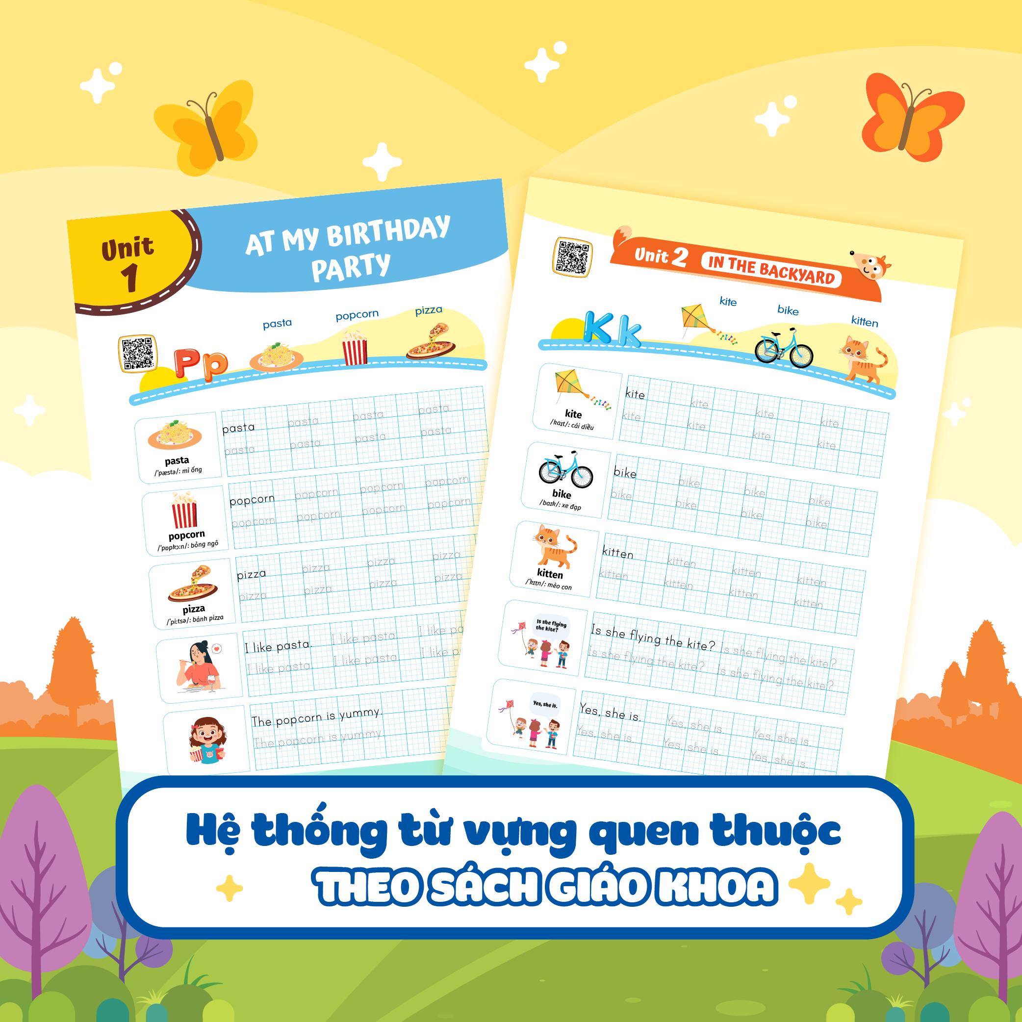 Practice book for writing English vocabulary according to the 2nd grade ...