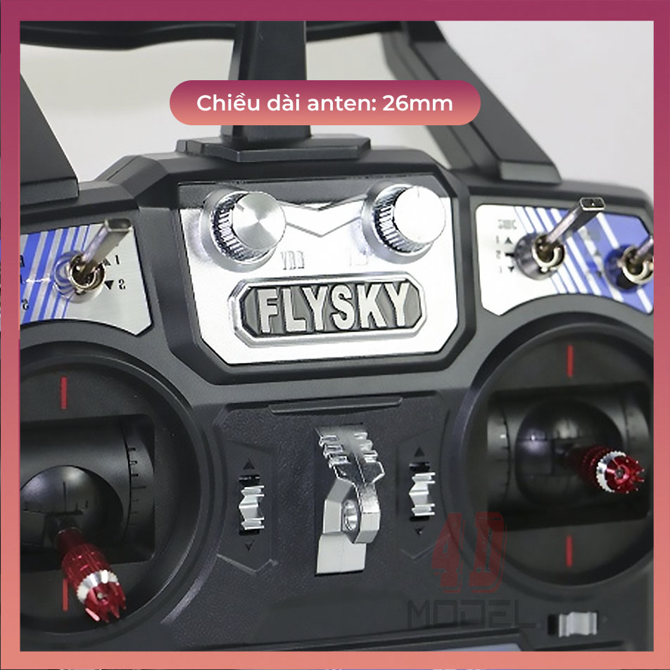Flysky i6 (TX) 6-Channel Controller + ia6B (RX) Receiver Circuit Used ...