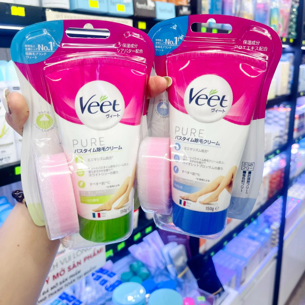 Japanese Veet hair removal cream for Bikini area hair removal ...