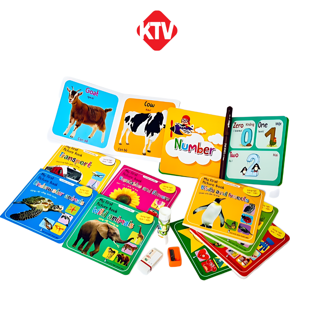 Book - My First Picture Book - Picture library for children bilingual ...