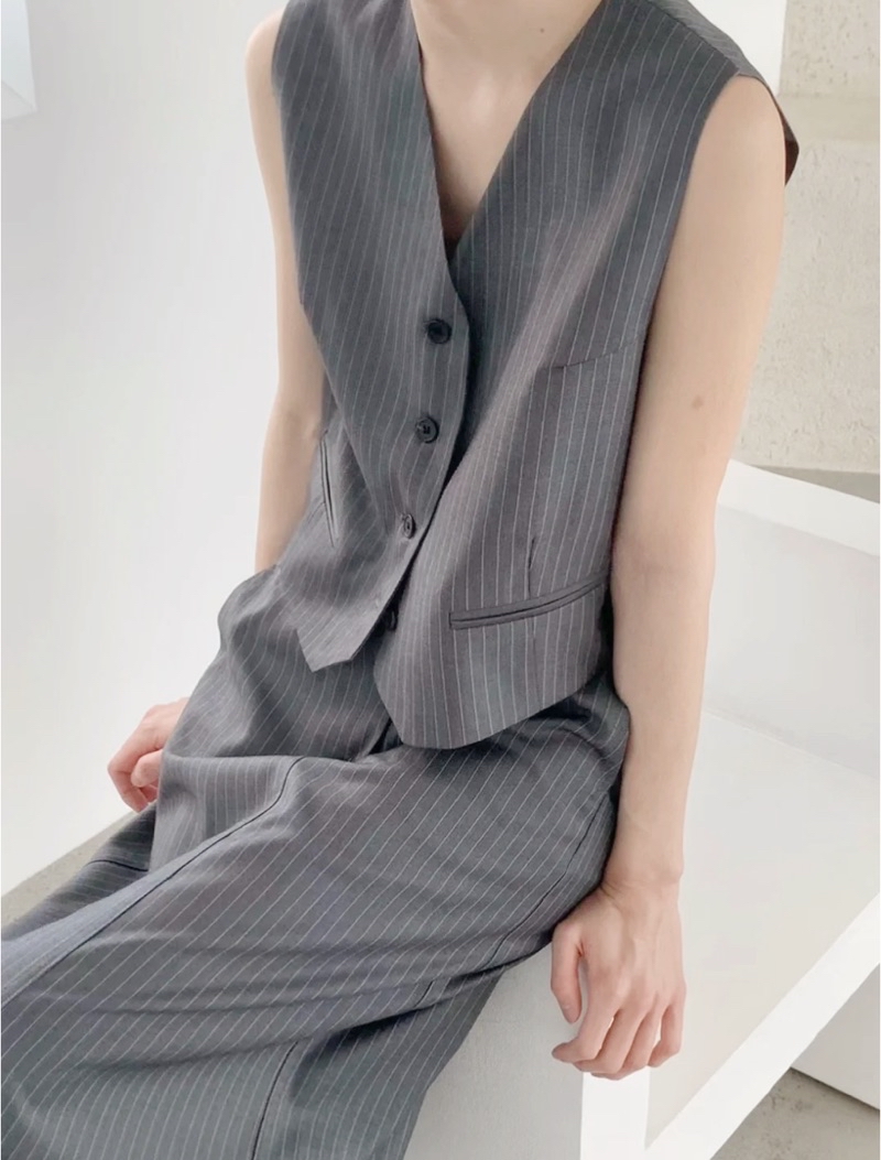 Petbychang - Plaid Gile and Long Midi Skirt (Sold separately) | Shopee ...