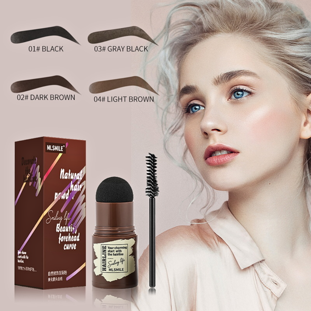Eyebrow makeup set & hair concealer 2in1 MLSMILE 3WB waterproof With ...