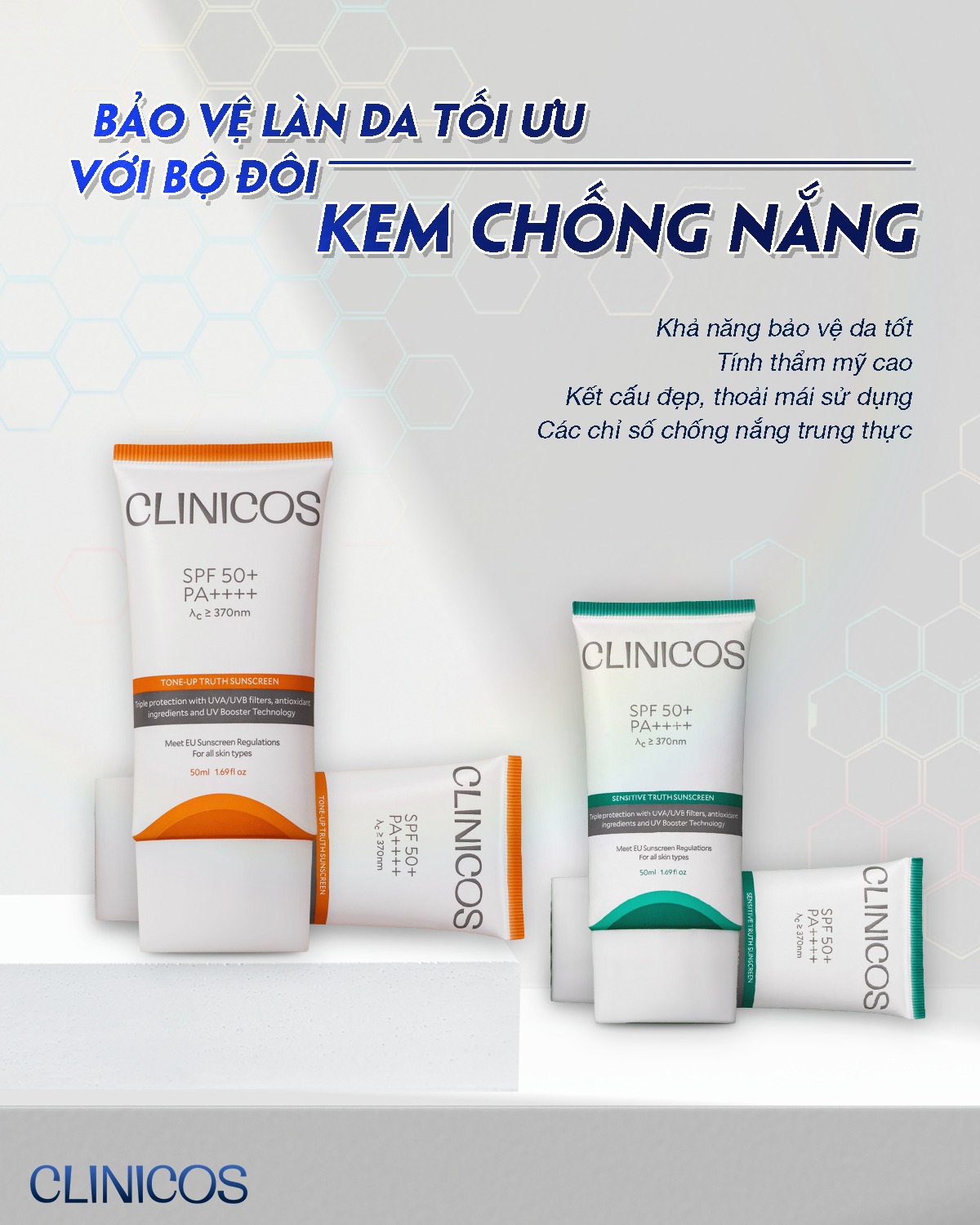 Clinicos SUNSCREEN (KM 1 get 1 free 50ml) | Shopee Philippines
