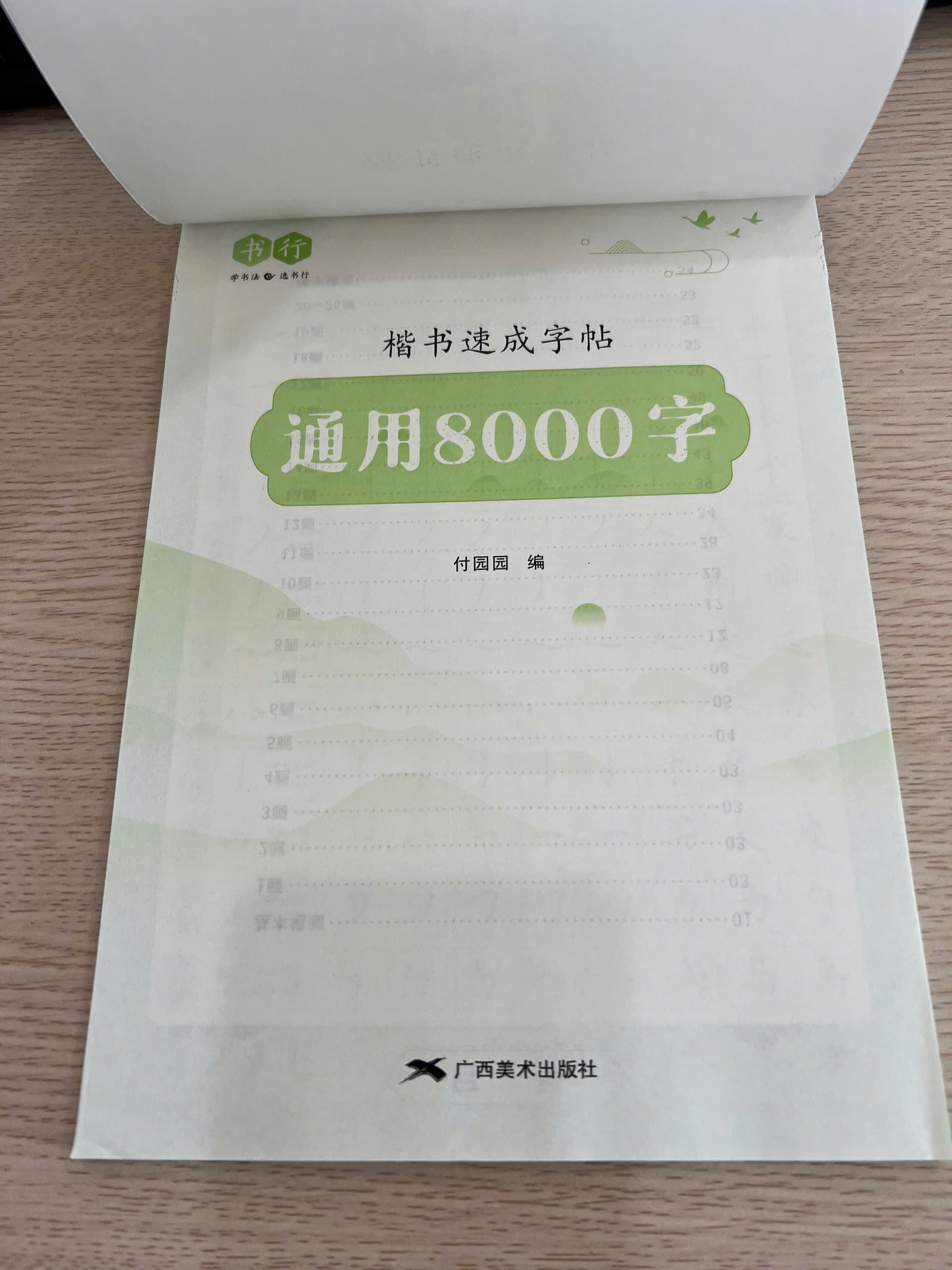Notebook to practice writing 8000 Chinese characters Khai Thu, practice ...