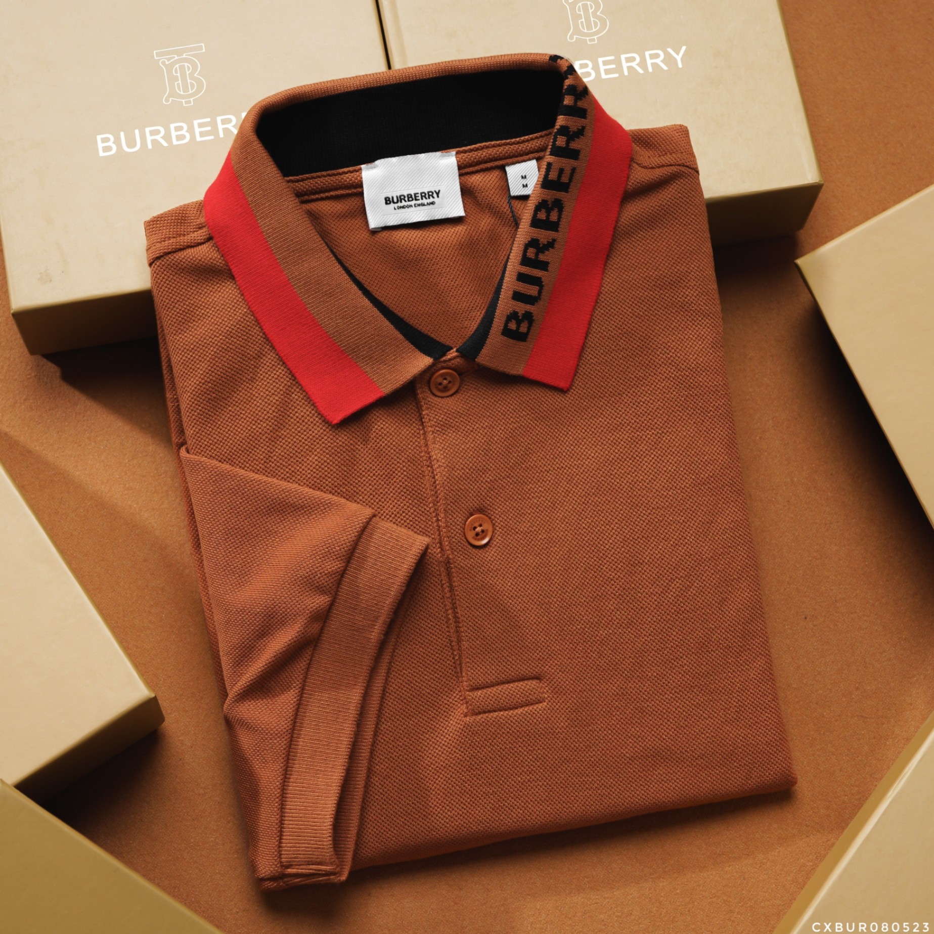 Bbr Men's Polo Shirt Short Sleeve PL52 Logo Collar, slim Form ...