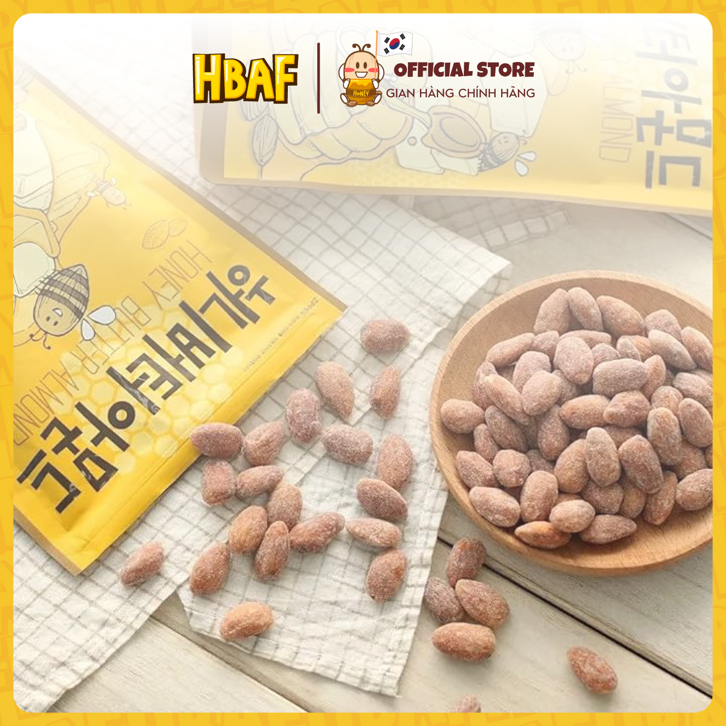 HBAF Korean Flavored Almonds 120G Many Flavors, Convenient Nutritional Choices | Shopee Philippines