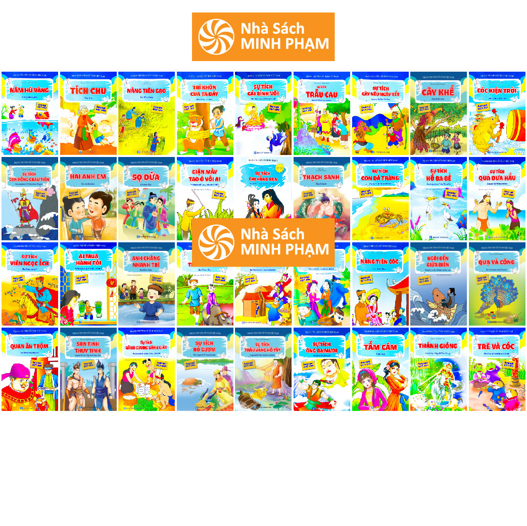 Book - Set of 20c Vietnamese Fairy Tales - Bilingual Vietnamese and ...